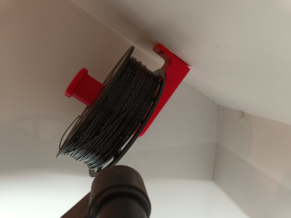 Filament Spool holder wall support 1KG easy simple by Adristine Nedja ...
