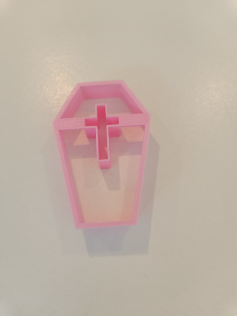 Coffin cookie cutter 10cm by Adristine Nedja | Download free STL model ...