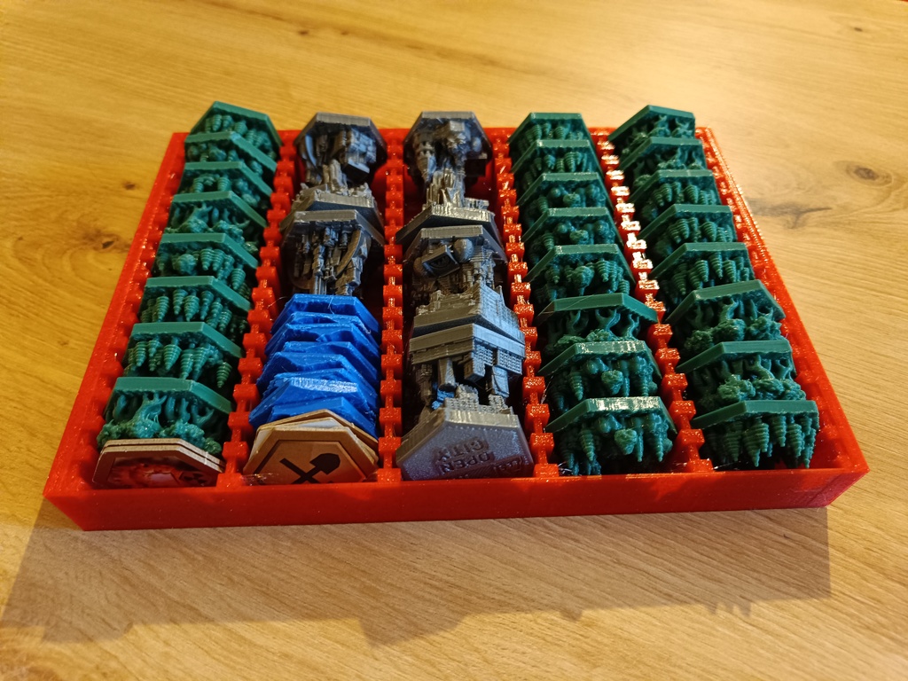 Terraforming mars tiles storage (rifraf) for fabmaszter organizer (all ...