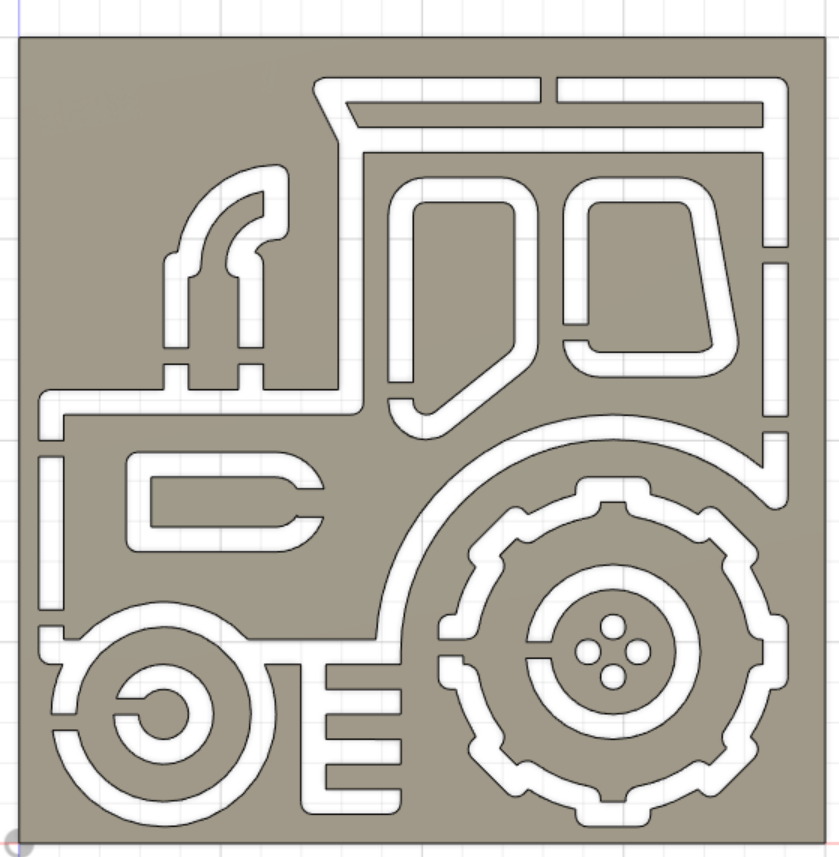 Stencil draw mermaid unicorn tractor kids 10cm by Adristine Nedja ...