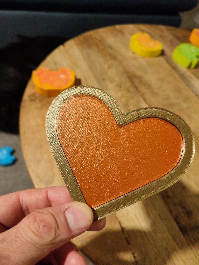 Nested hearts by Adristine Nedja | Download free STL model | Printables.com