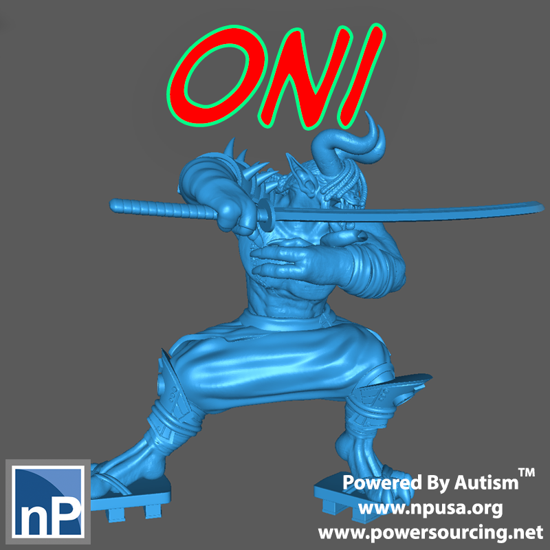 Oni Warrior by np-dev | Download free STL model | Printables.com