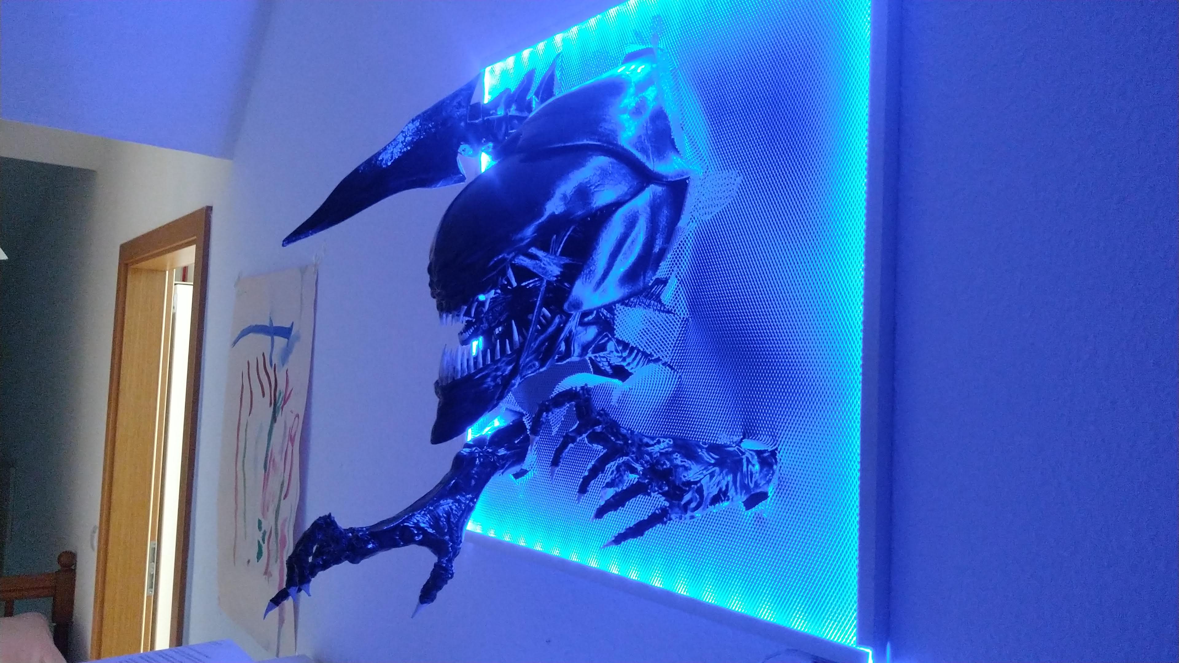 Alien Queen breaks through by Brubbelchen | Download free STL model ...