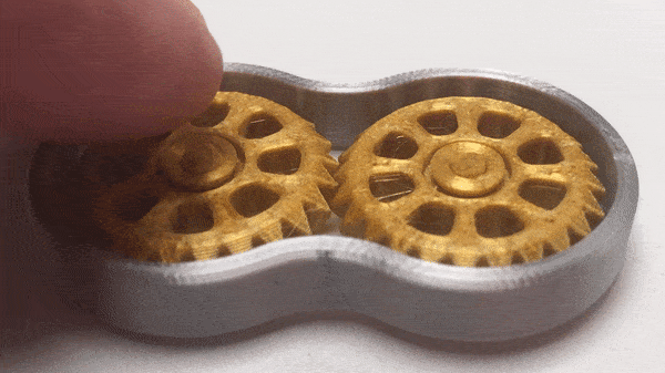 remix of toto_28's Fidget "Gear Keychain" by AlwaysTinkering | Download ...
