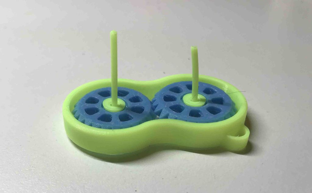 remix of toto_28's Fidget "Gear Keychain" by AlwaysTinkering | Download ...