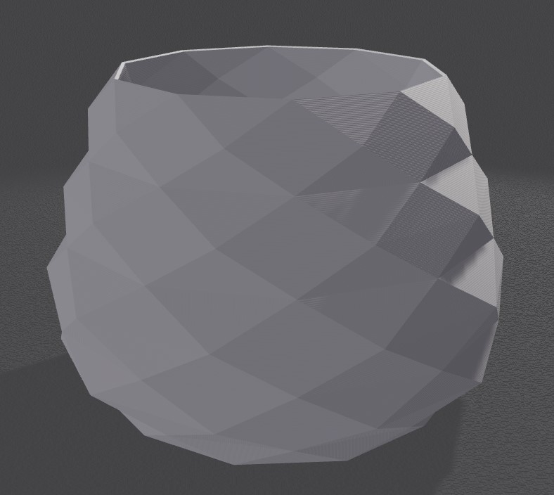 Low Poly Pot Vase by Clay | Download free STL model | Printables.com