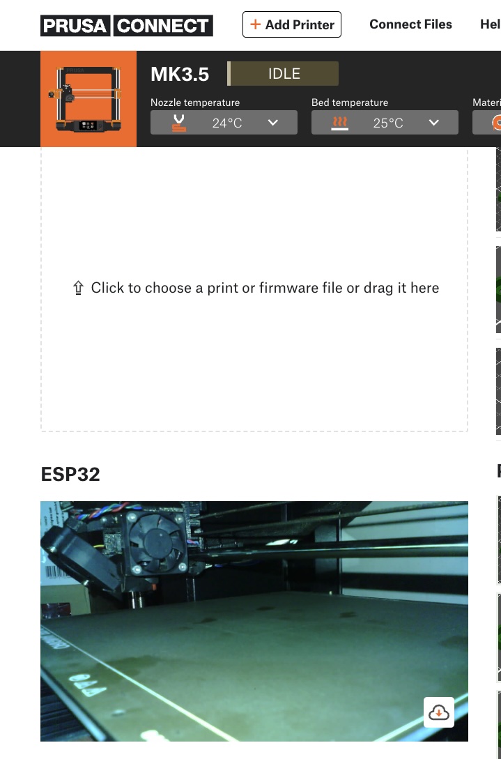ESP32 camera + PrusaConnect on Articulating Mount by Arek | Download ...