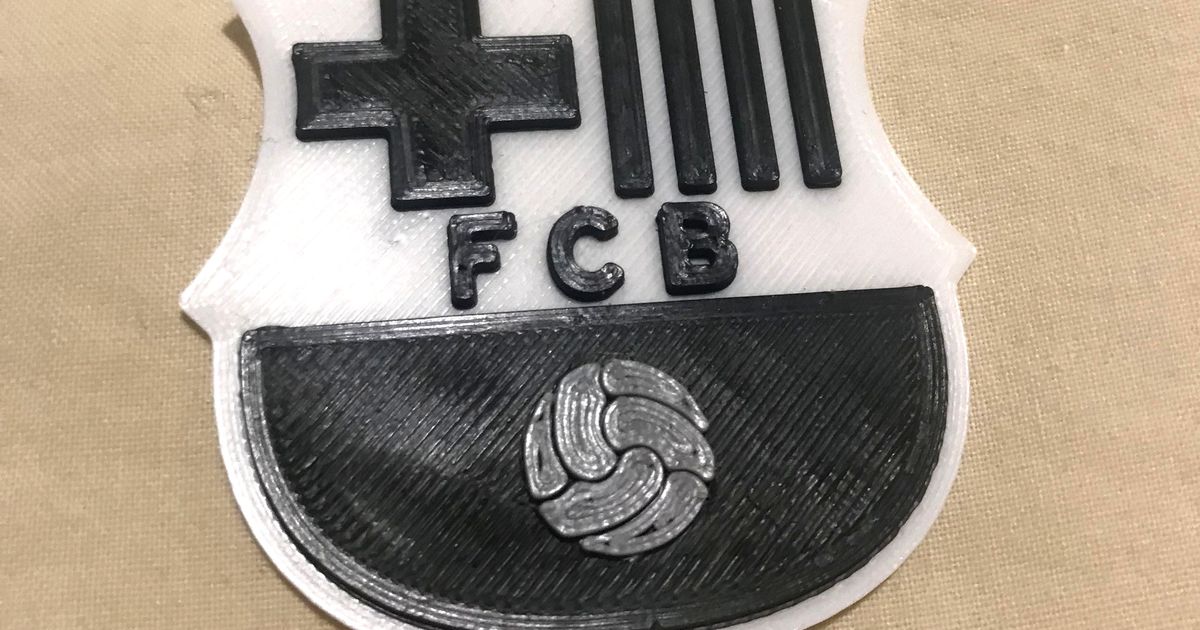 Escut del Barça by Jordi Torras Altisent | Download free STL model ...