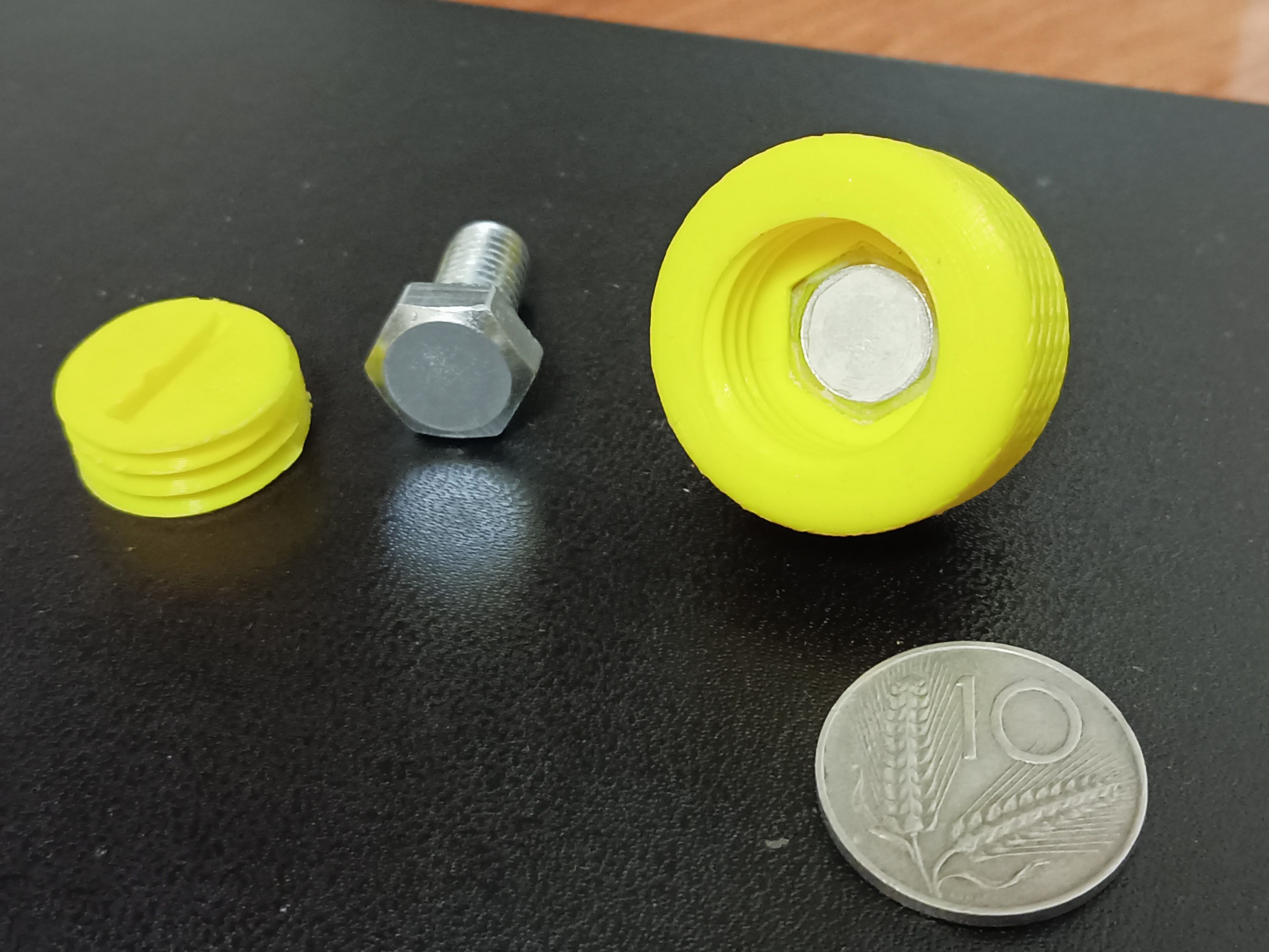 Thumb Screw cap for m8 screws by just_pr1nt3d | Download free STL model ...