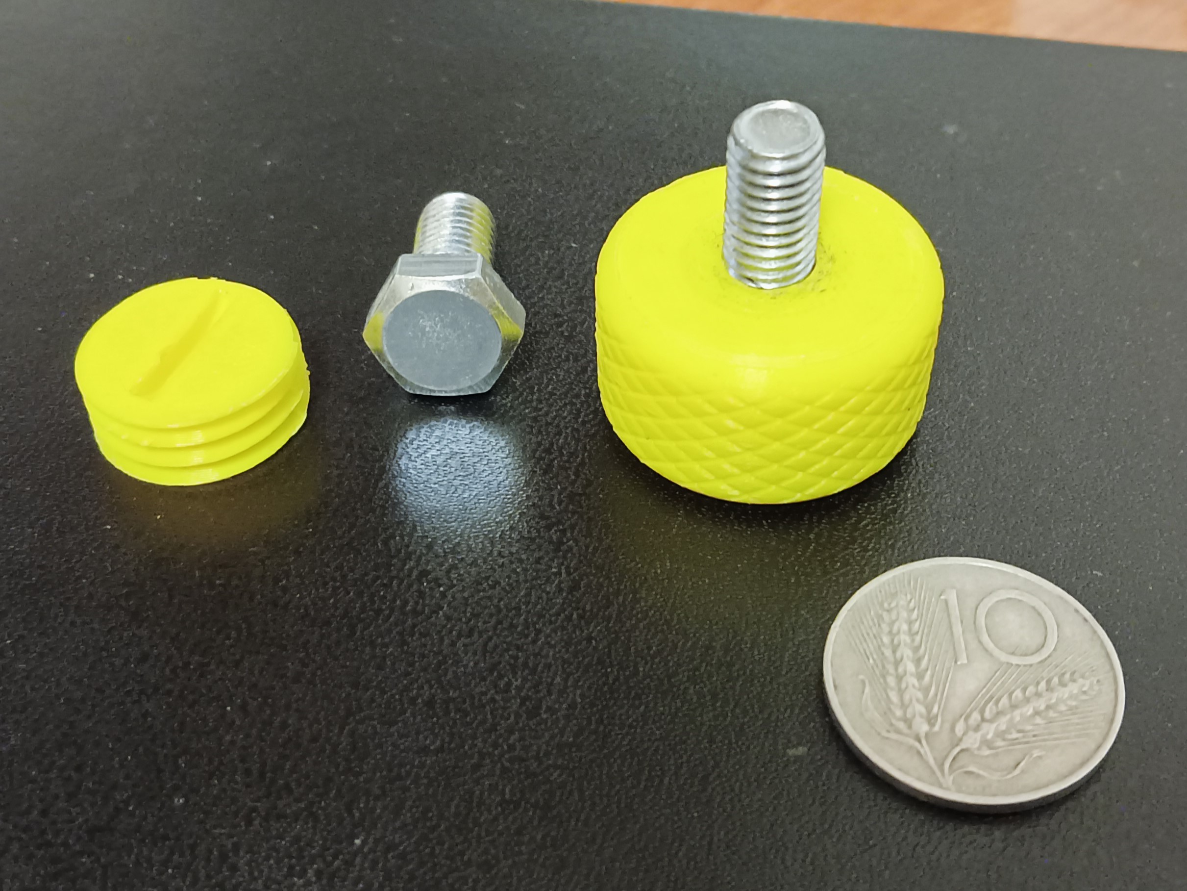Thumb Screw cap for m8 screws by just_pr1nt3d | Download free STL model ...