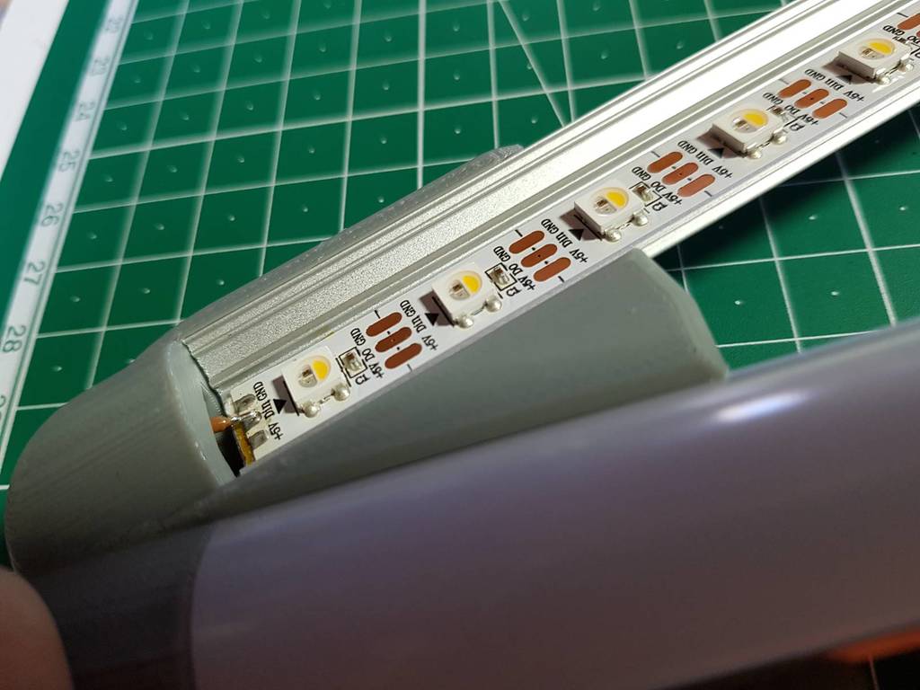 wled led strip lamp by Hedo3D | Download free STL model | Printables.com