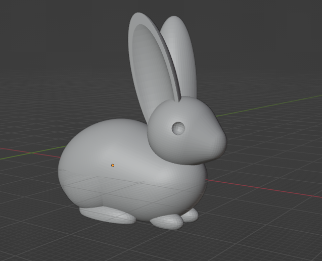 Rabbit with hole for stick by Geisic | Download free STL model ...