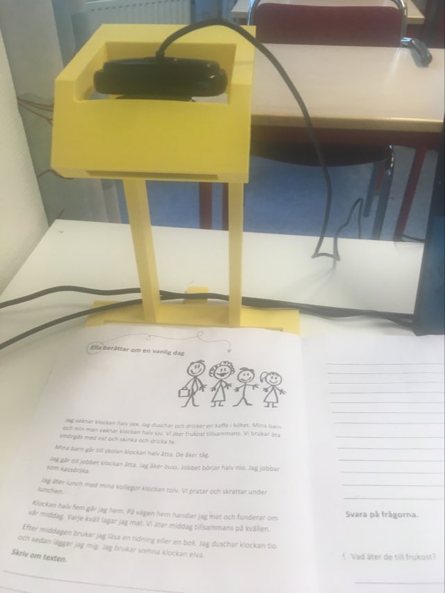 Document Camera Stand for Logitech C525 by gziegler | Download free STL ...