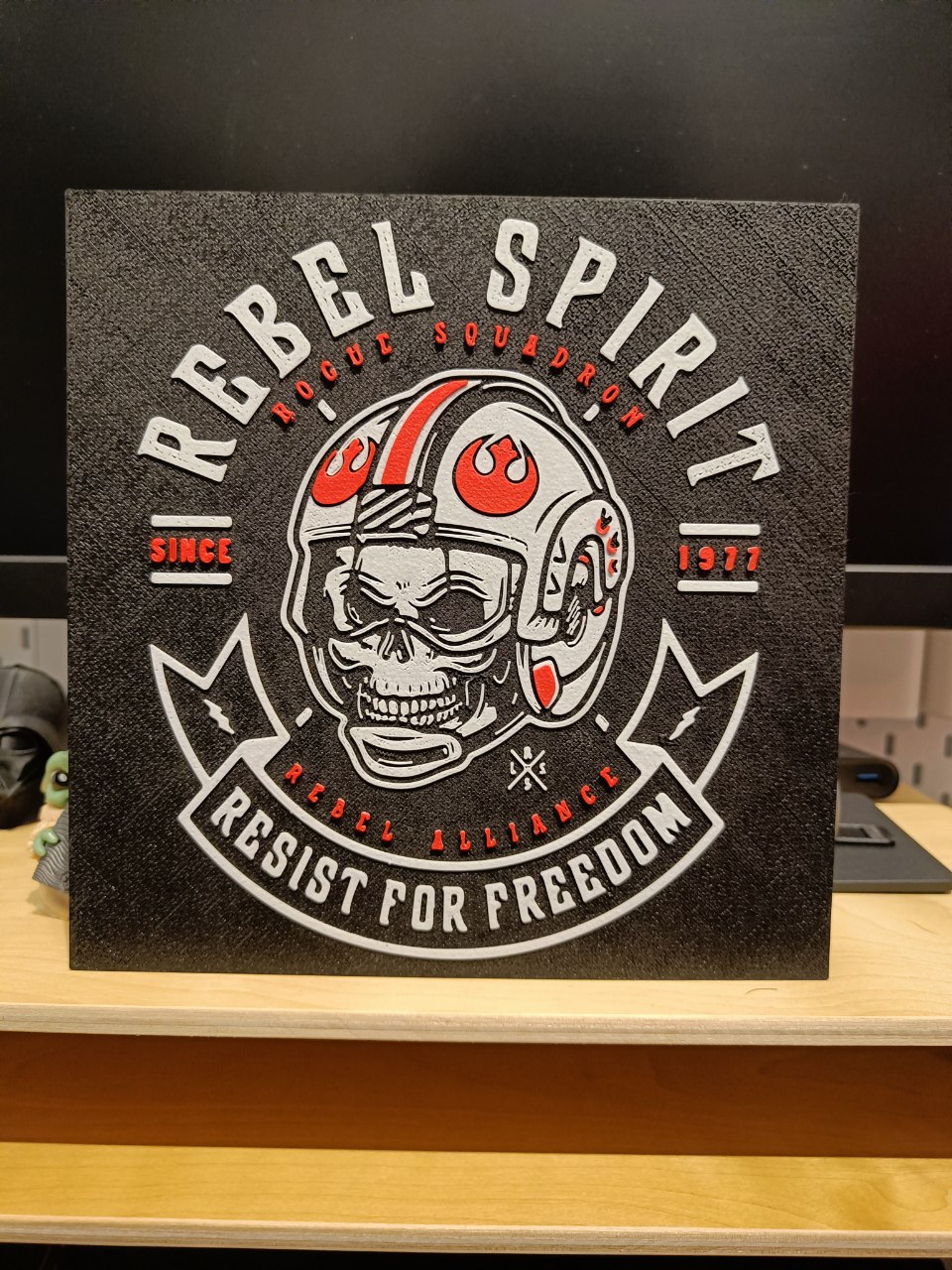 Rebel Spirit Star Wars by Pablonidas | Download free STL model ...
