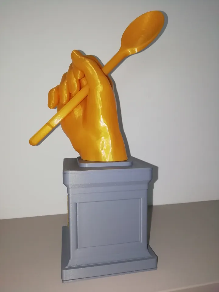 Golden Spoon Award by Svensson2584 | Download free STL model ...
