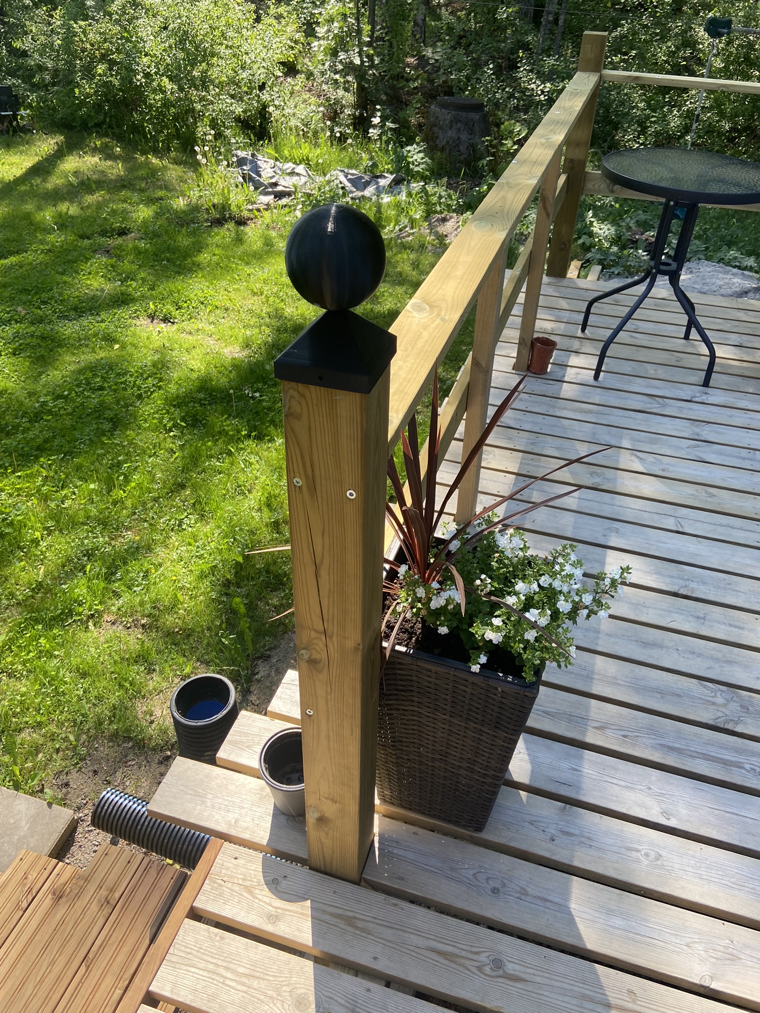 Decorative post cap by ReDevil75 | Download free STL model | Printables.com