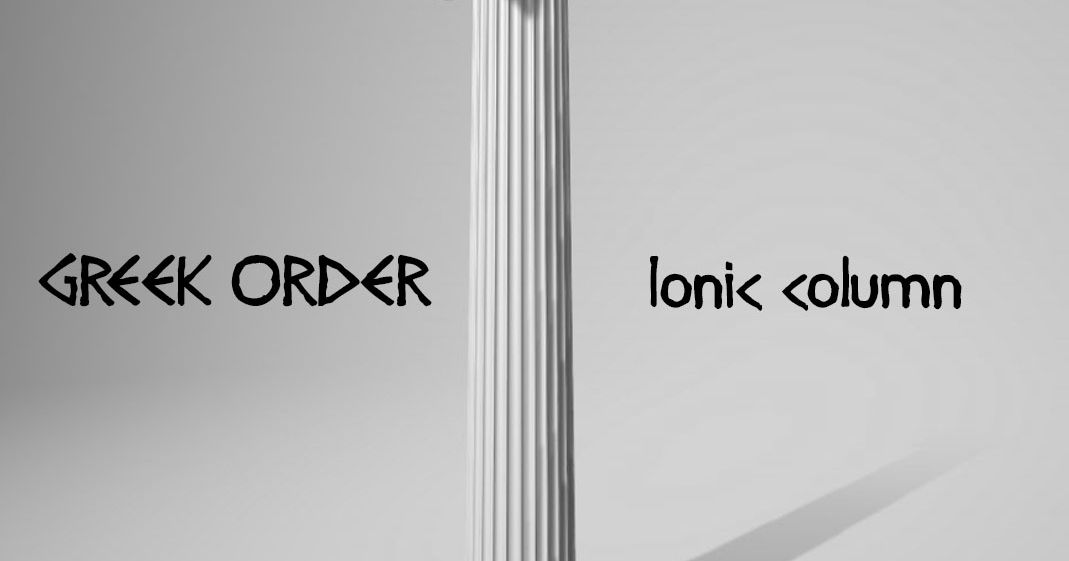 Ionic column by Konstantin Radchenko | Download free STL model ...