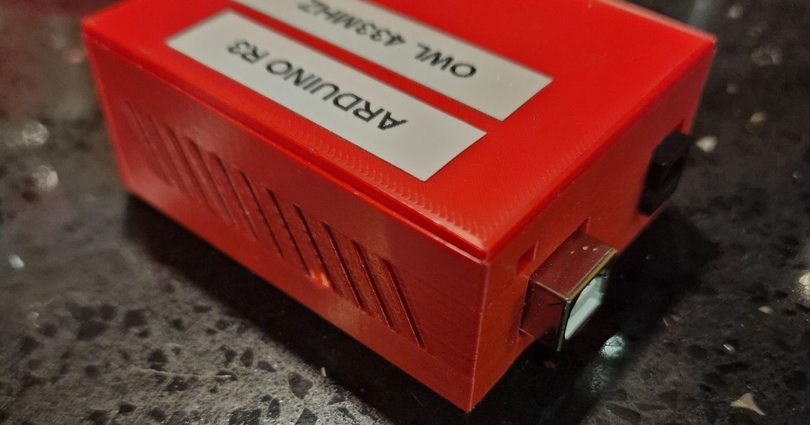 Arduino UNO R3 with 433Mhz HAT Case Enclosure by jeepers01 | Download ...