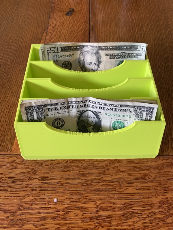 Cash or Miscellaneous Tray by Tarz | Download free STL model ...