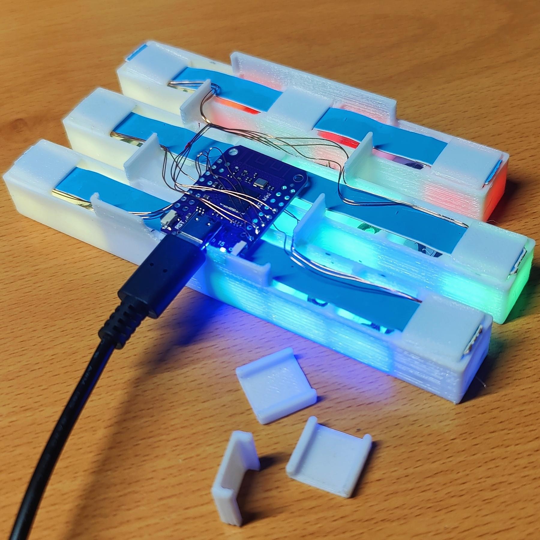 Binary WIFI Clock by David Klatt | Download free STL model | Printables.com