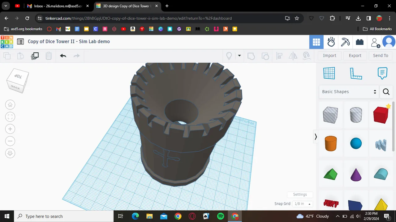 Dungeons and Dragons dice roller by Malachi M | Download free STL model ...
