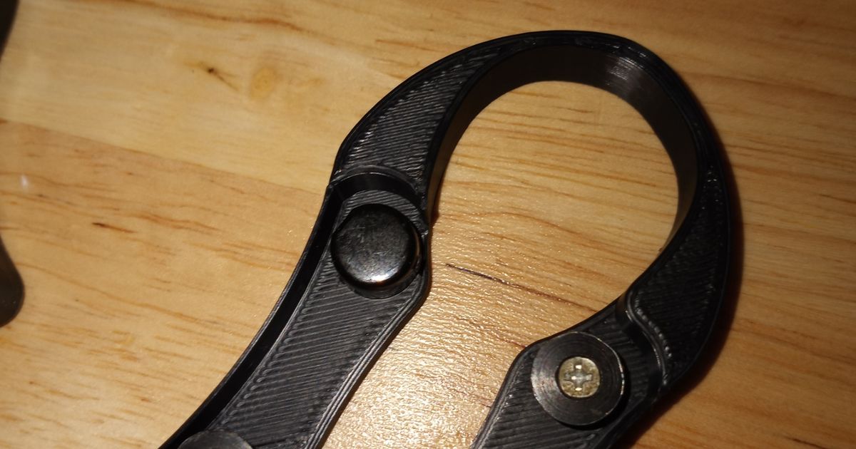 Wine bottle wrapper cutter by 35°C0lDFuSi0n | Download free STL model ...