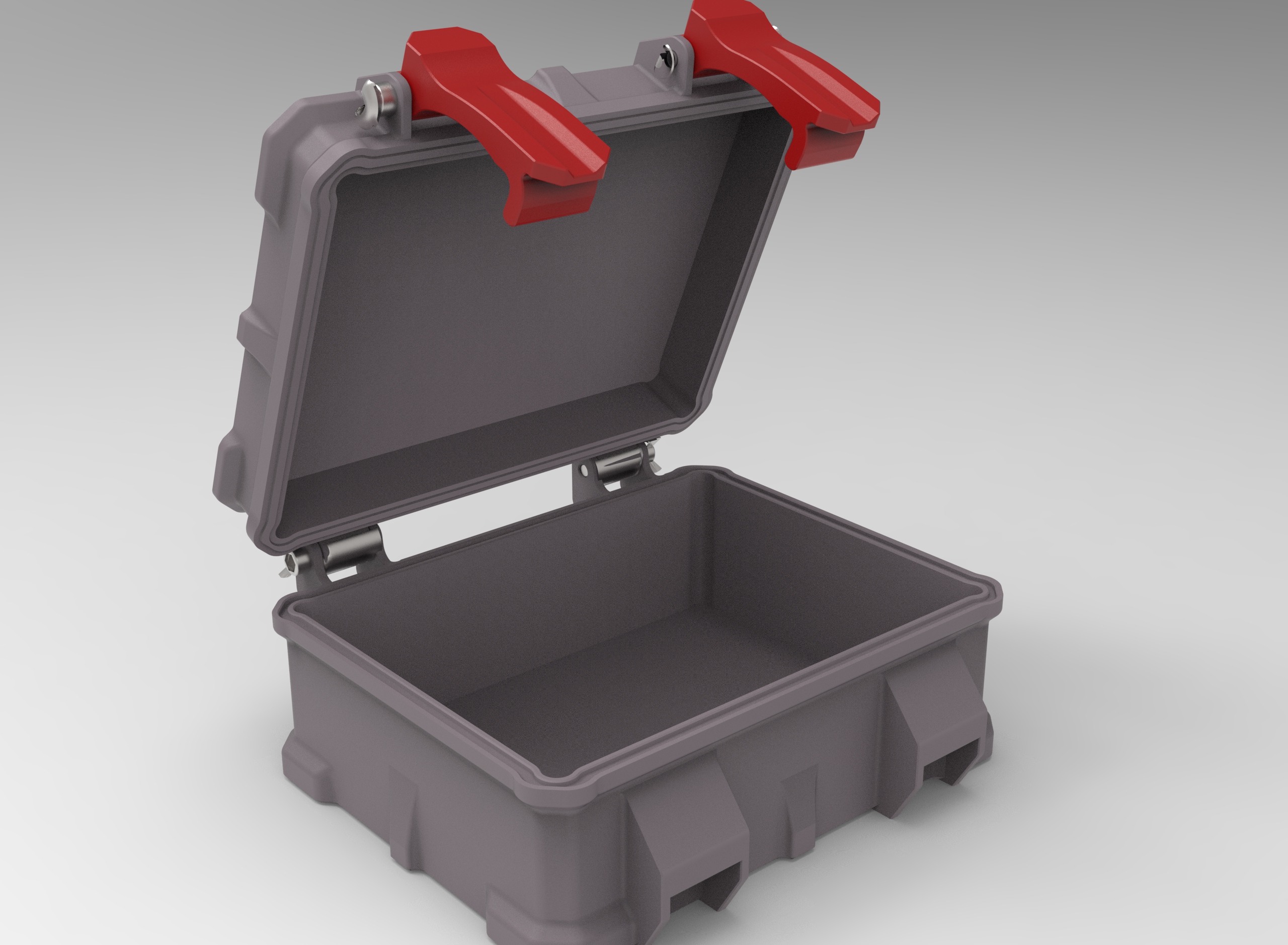 Ruggedized Mini Storage Case, offset fillets for objects with corners ...