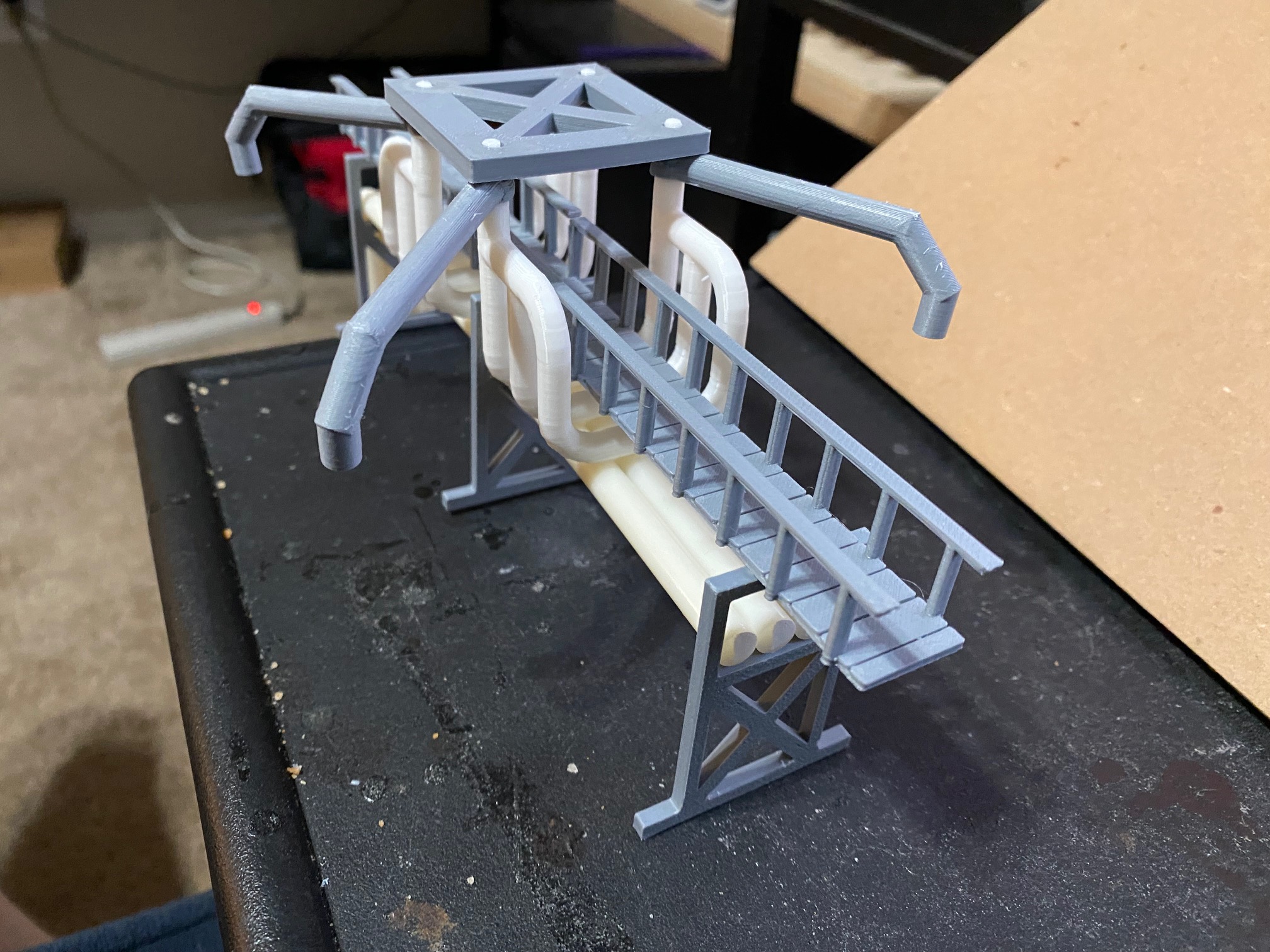 HO Oil Loading Track by RL4Trains | Download free STL model ...