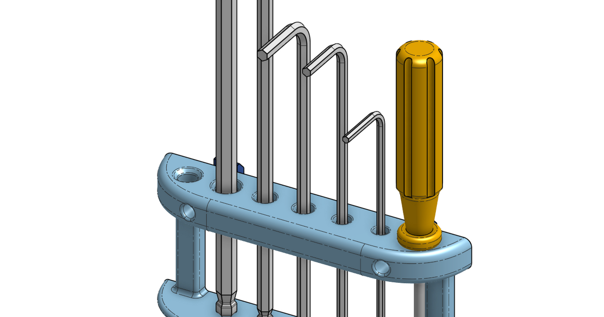 Multi-Tool Holder for E3-Style 3D Printers by L.B. Jefferies | Download ...