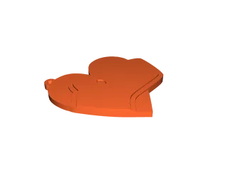 Chaveiro Capivara by Igor Moreira | Download free STL model ...