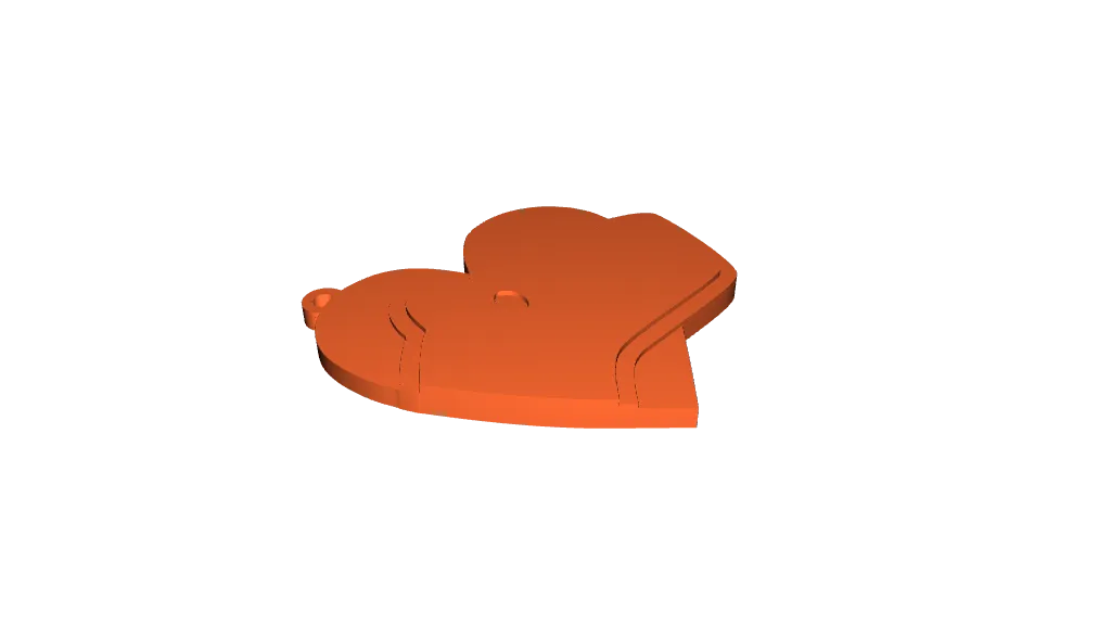 Chaveiro Capivara by Igor Moreira | Download free STL model ...