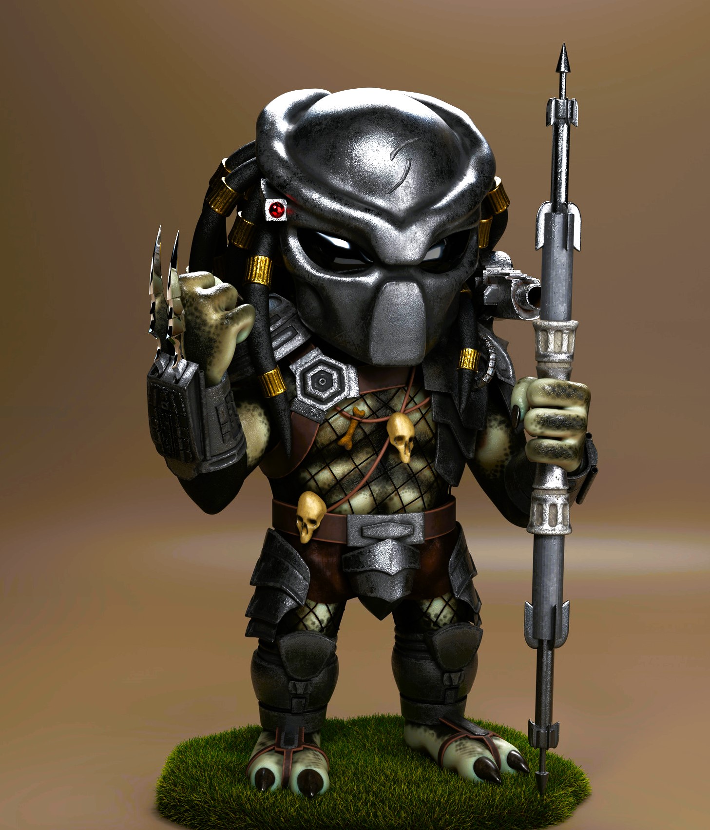 Little Predator von Mariowitch | Kostenloses STL-Modell herunterladen ...