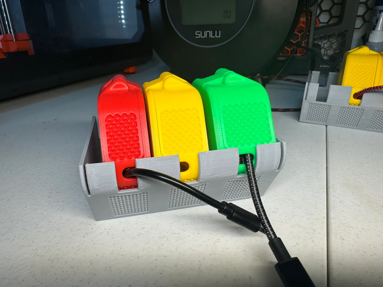 Holder for Portable Cable Organizer / Winder by MarkFlores | Download ...