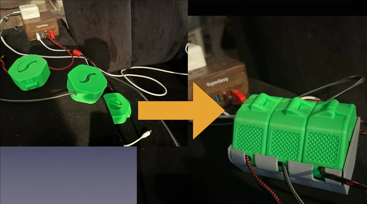 Holder for Portable Cable Organizer / Winder by MarkFlores | Download ...