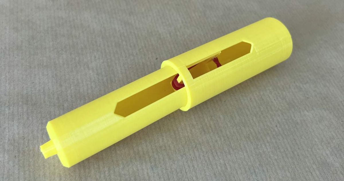 Toilet paper spindle expanding with Rubber Band by msatbsx | Download ...