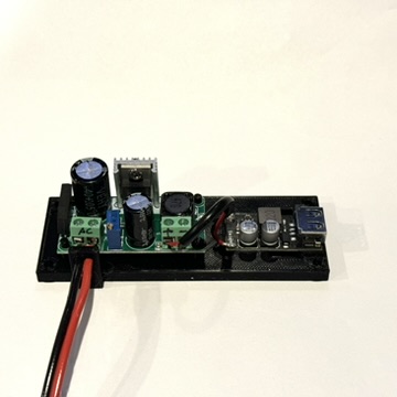 24v AC to USB-A power conversion case by mscalora | Download free STL ...