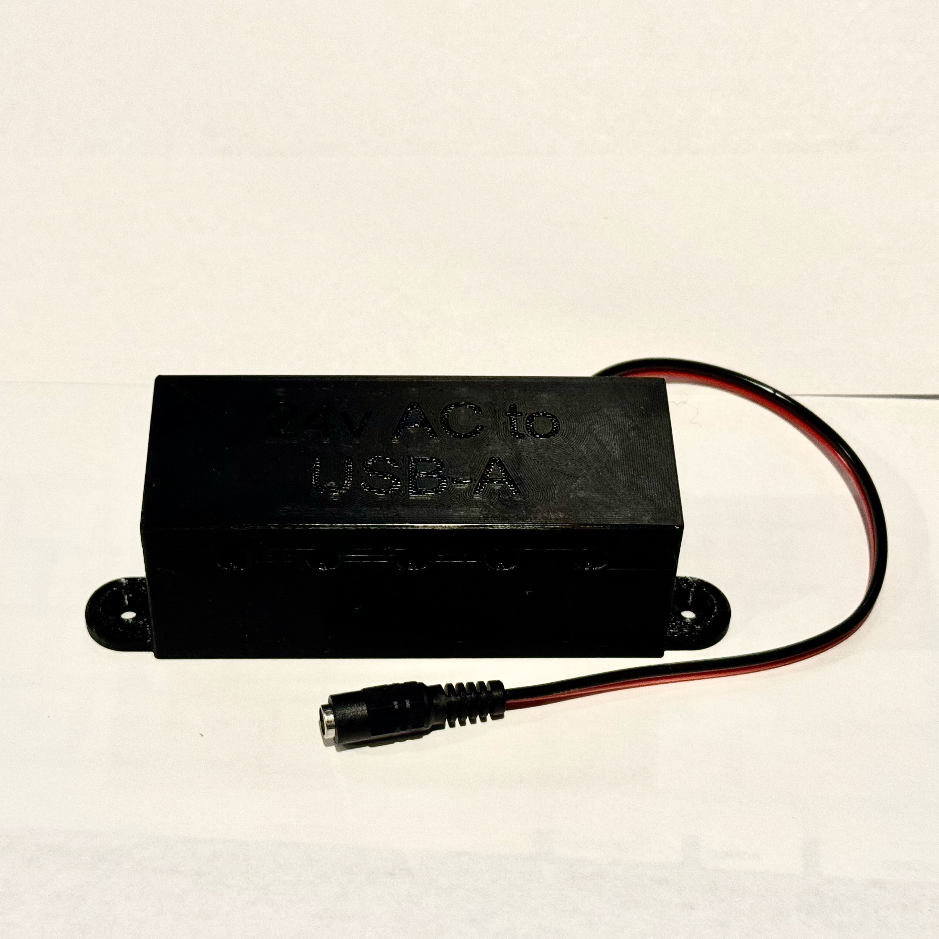 24v AC to USB-A power conversion case by mscalora | Download free STL ...
