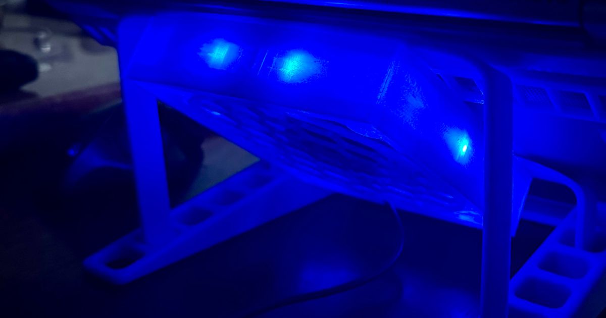 Diffuser for 120mm fan, made from clear TPU by CrazyCzech | Download ...