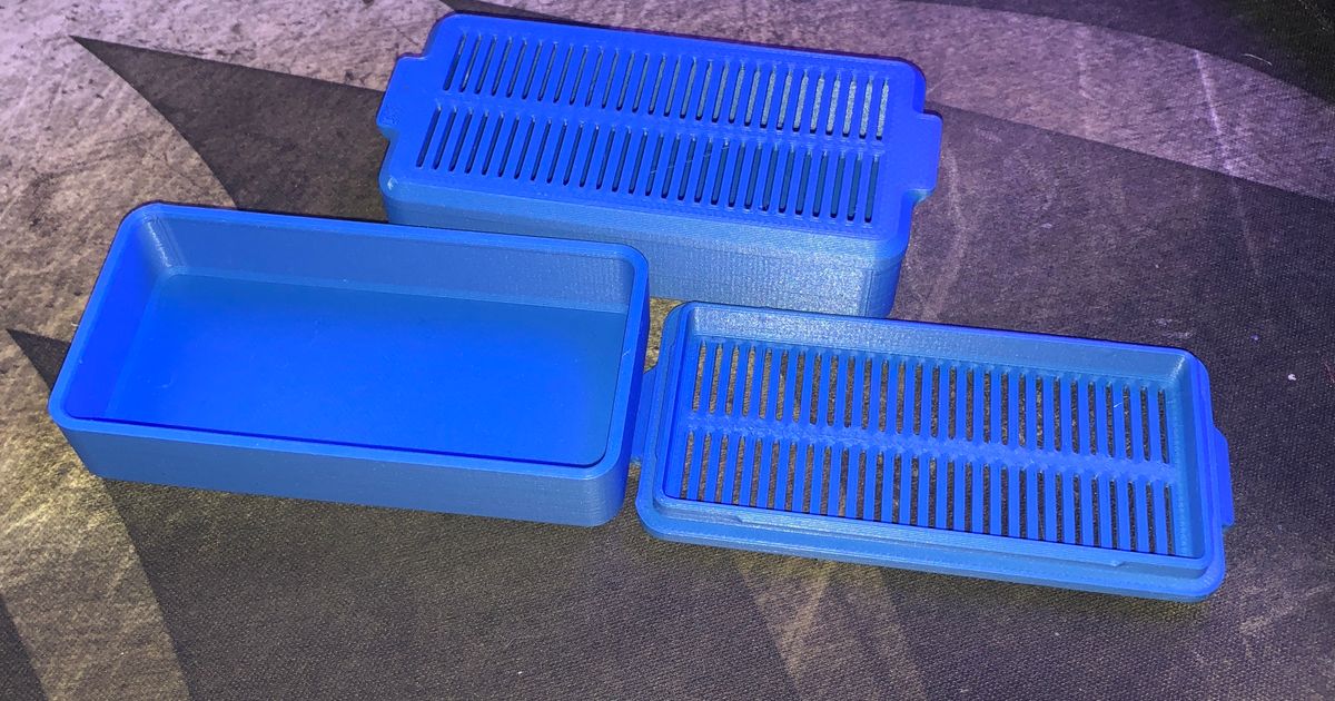 Silica Gel Container for Filament by Khoomn | Download free STL model ...