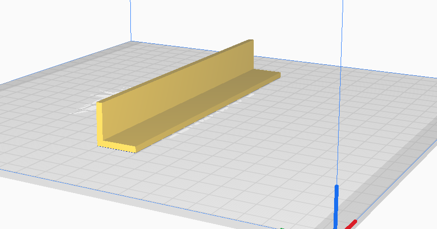 90 degree angle 150mm long x 20mm wide by kabkesnow | Download free STL ...