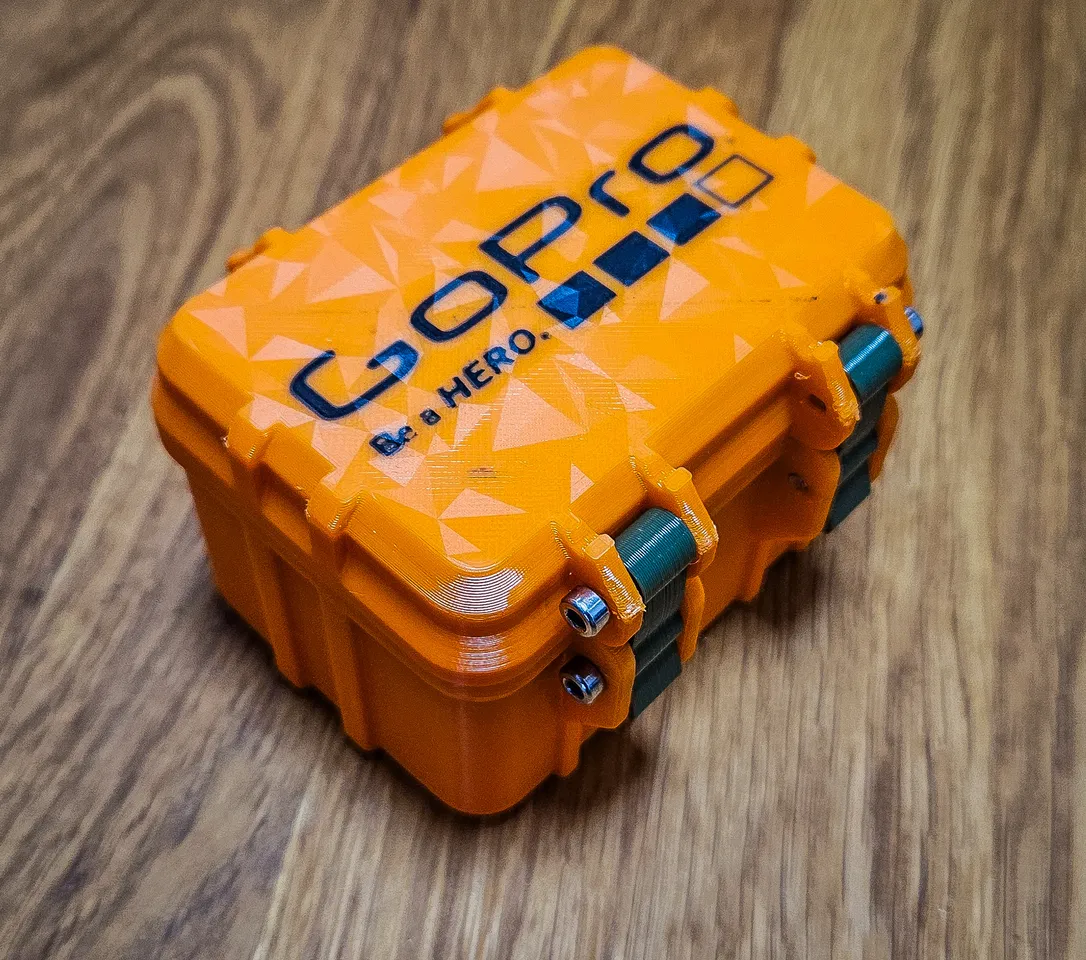 GoPro 7 - Rugged Case (+ blank insert) by Dąbal | Download free STL ...