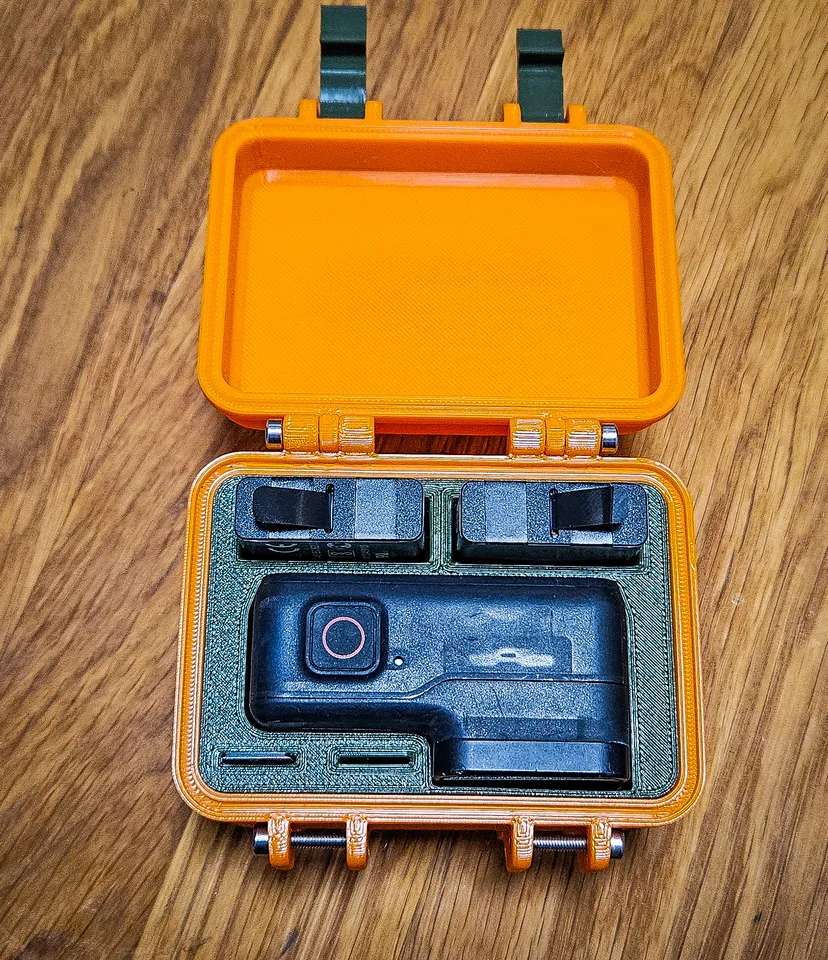GoPro 7 - Rugged Case (+ blank insert) by Dąbal | Download free STL ...