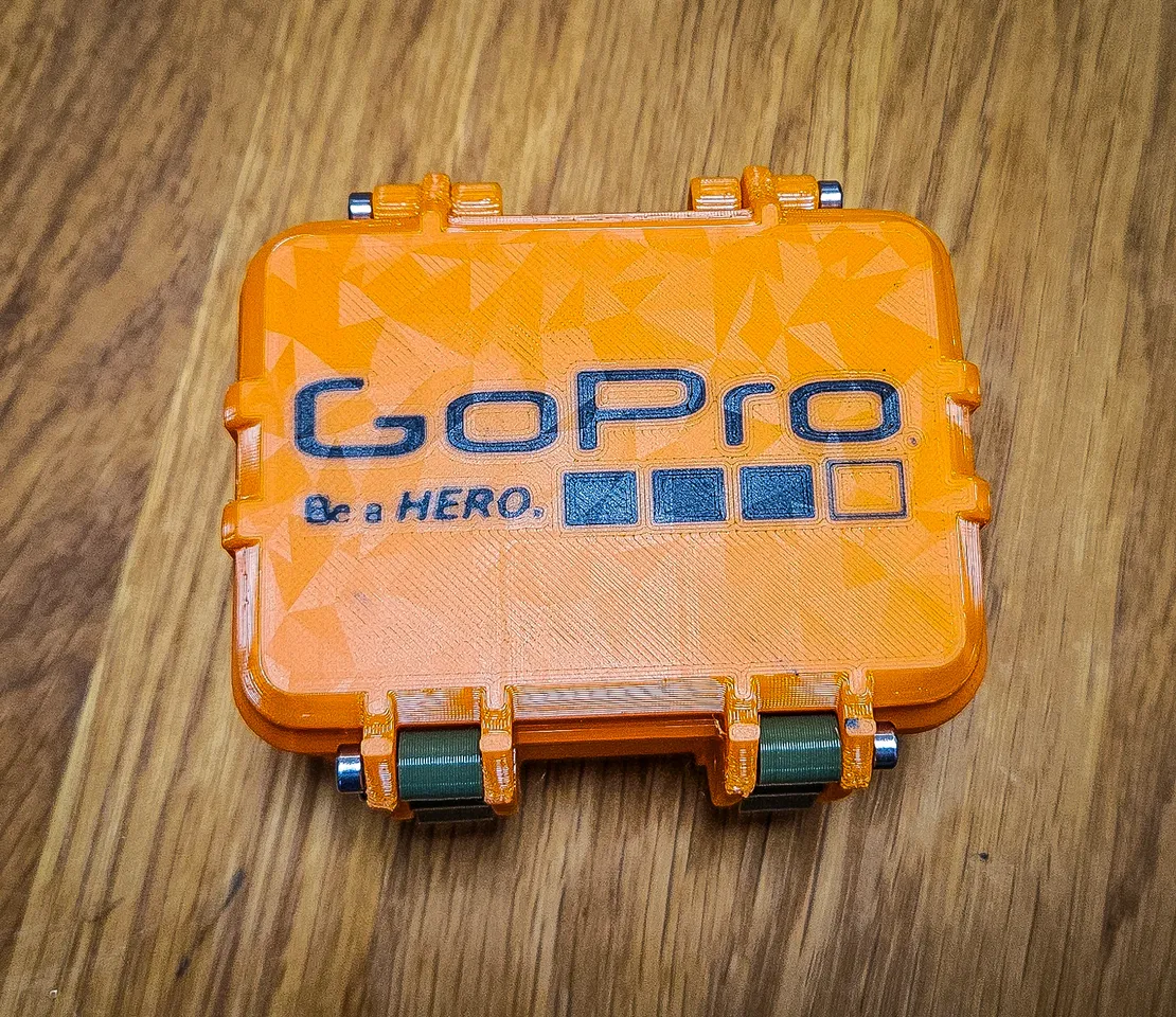GoPro 7 - Rugged Case (+ blank insert) by Dąbal | Download free STL ...