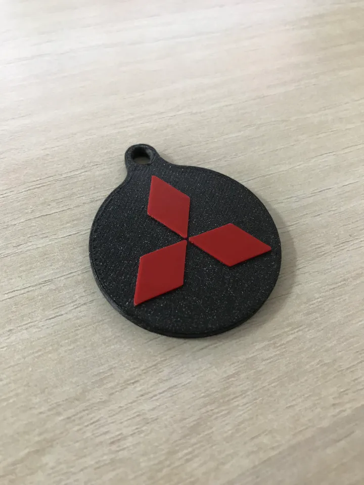 Keychain Mitsubishi / Kľúčenka Mitsubishi by MK | Download free STL ...