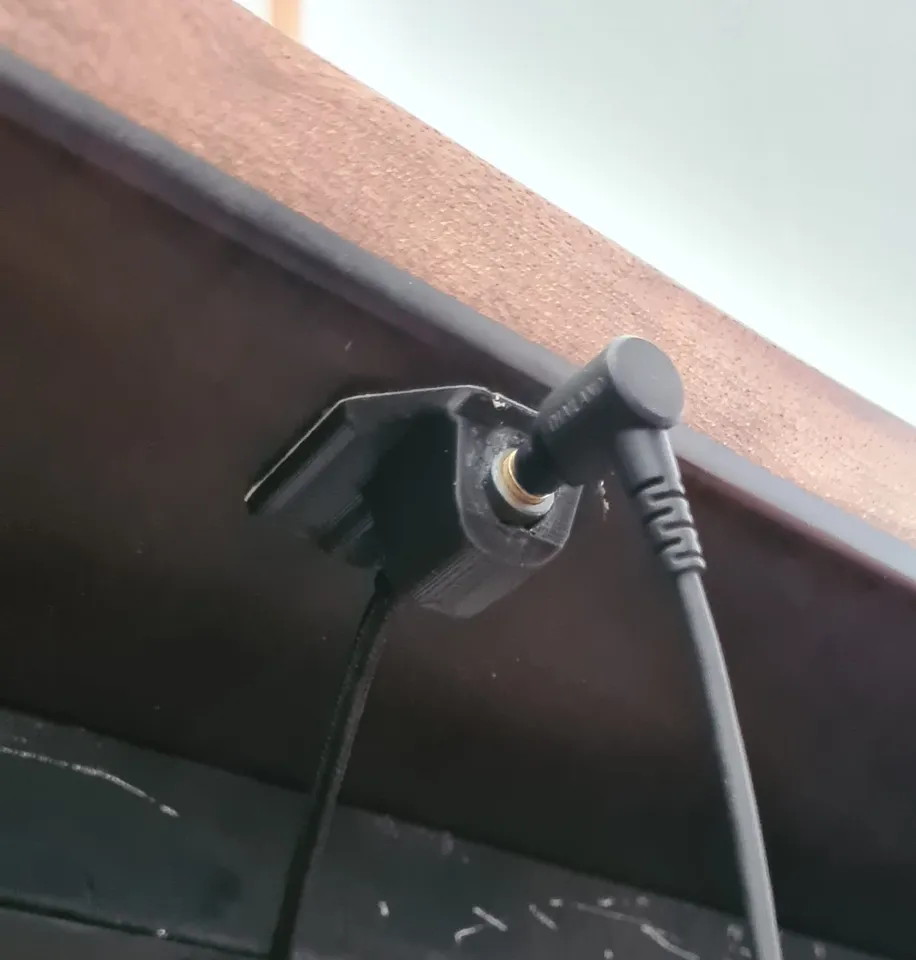 Aux Female Holder under desk connector by Vinni | Download free STL ...