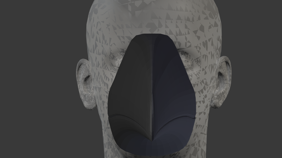 Toucan beak mask by Hoofburd | Download free STL model | Printables.com
