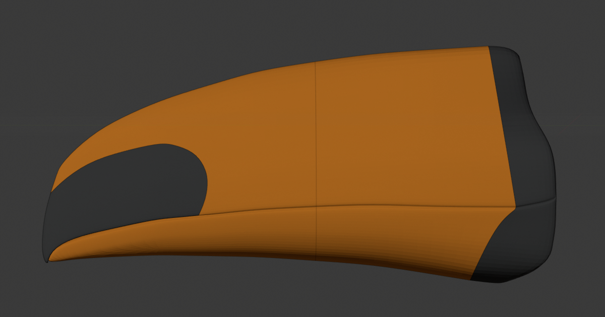 Toucan beak mask by Hoofburd | Download free STL model | Printables.com