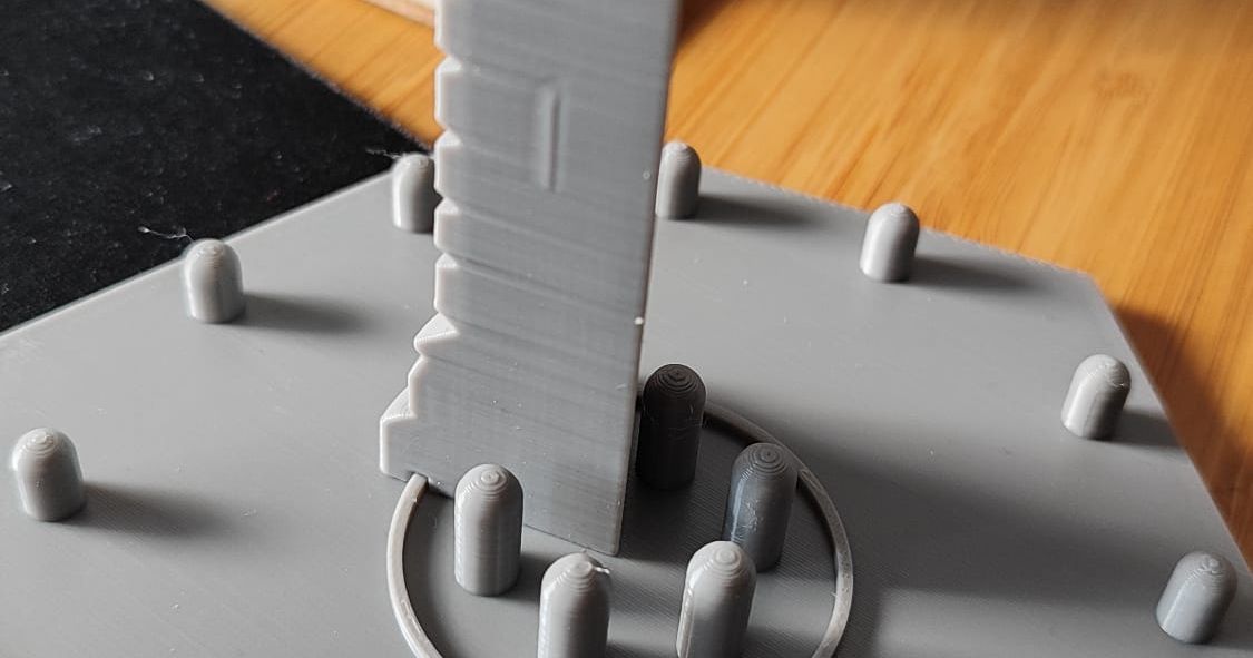 Castle Panic Tower and Base with anti-rotation ring by vaderag ...