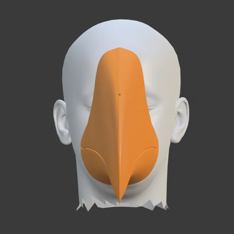 Toucan beak mask (medium) by Hoofburd | Download free STL model ...