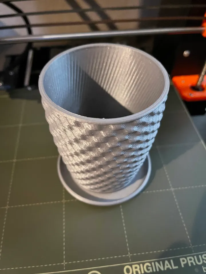 A simple flower pot by bioparoks | Download free STL model | Printables.com